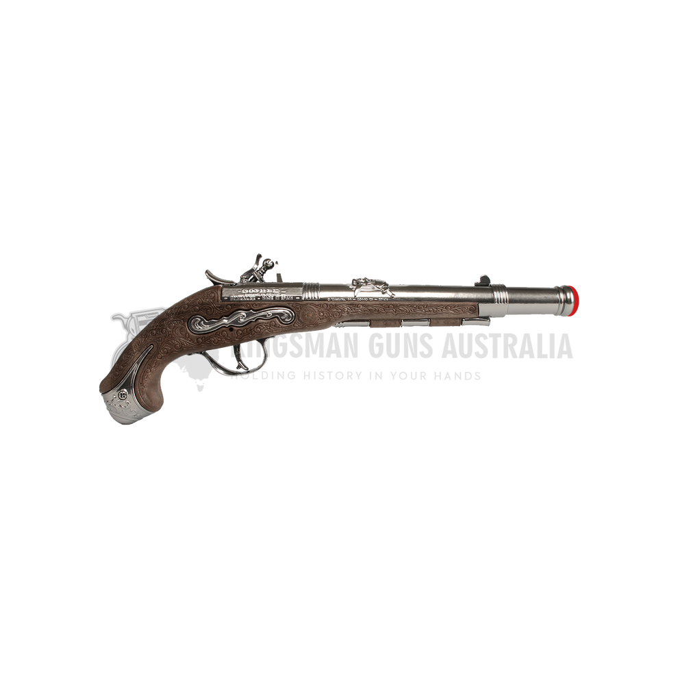 Gonher - Pirate Buccaneer Flintlock Pistol - 1-Shots - Diecast Metal ...