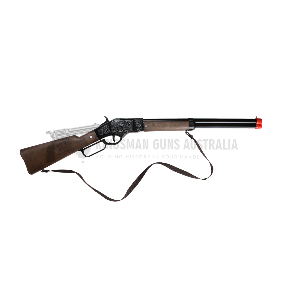 Gonher - Cowboy Winchester Rifle - 8-Shot - 69.5 cm - Diecast Metal ...